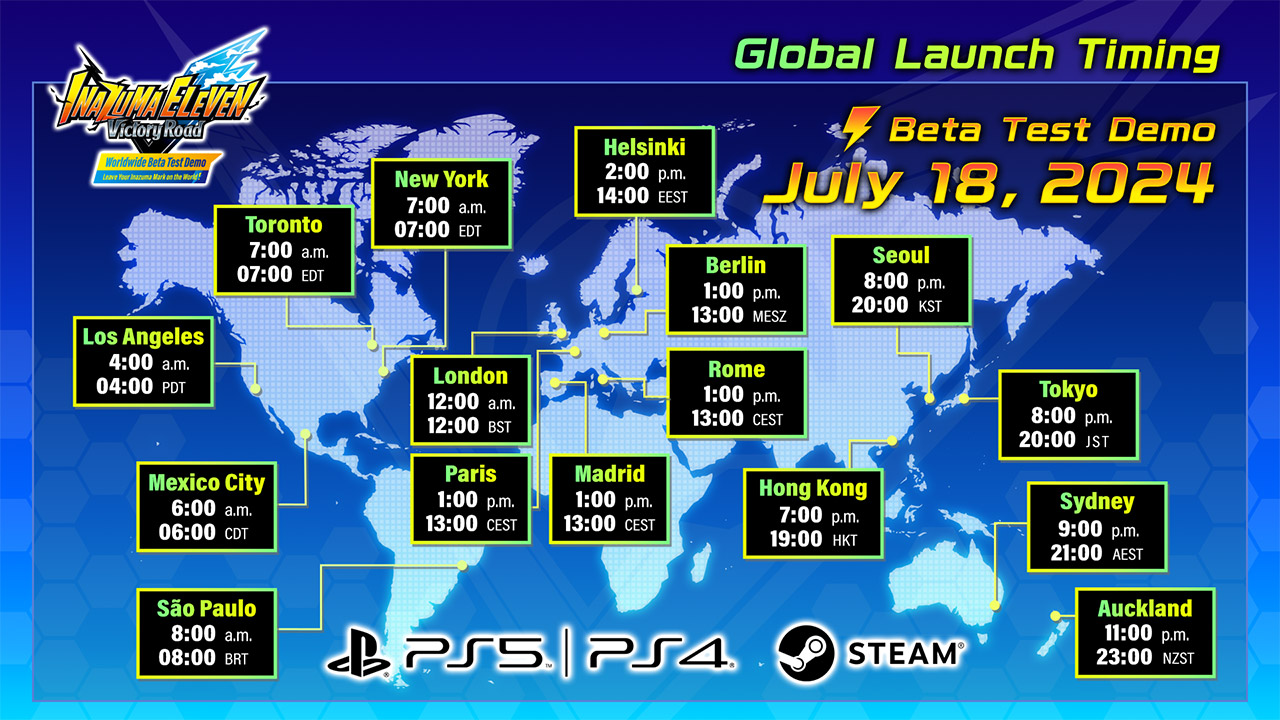 Steam beta launch :: INAZUMA ELEVEN: Victory Road General Discussions